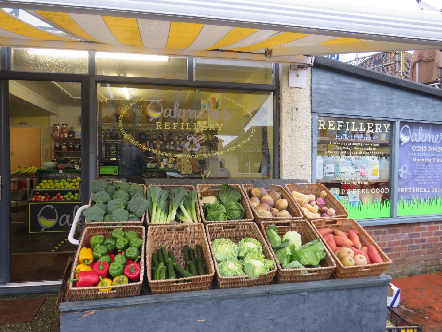 Oakmeres Farm Shop and Refillery – Greengrocer, farm shop and refillery ...